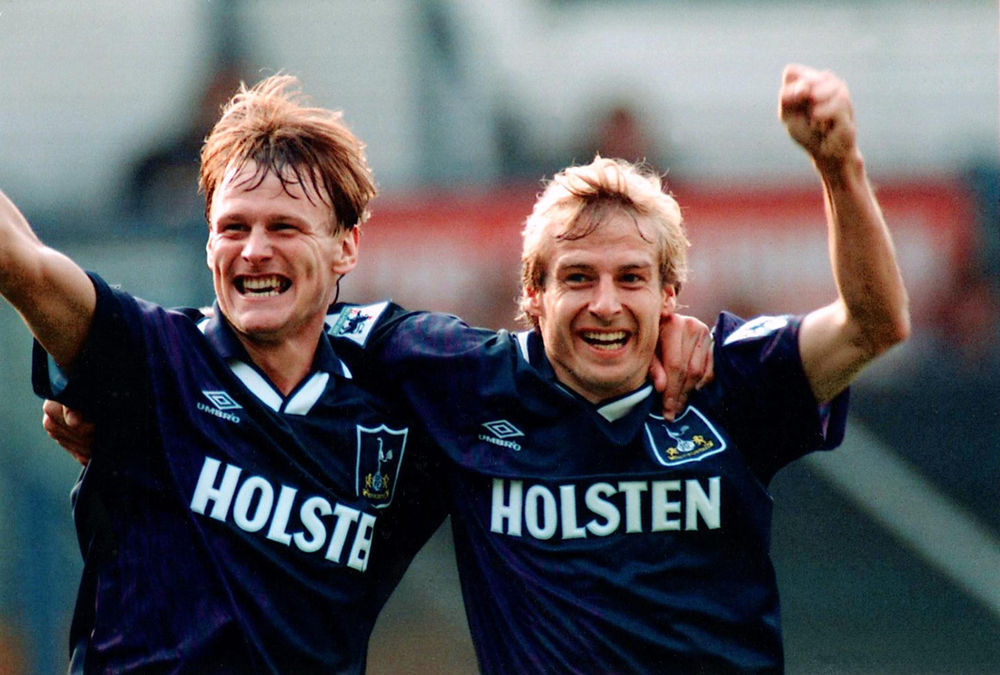 Footballer of the Year 1995: Jurgen Klinsmann, Tottenham Hotspur ...
