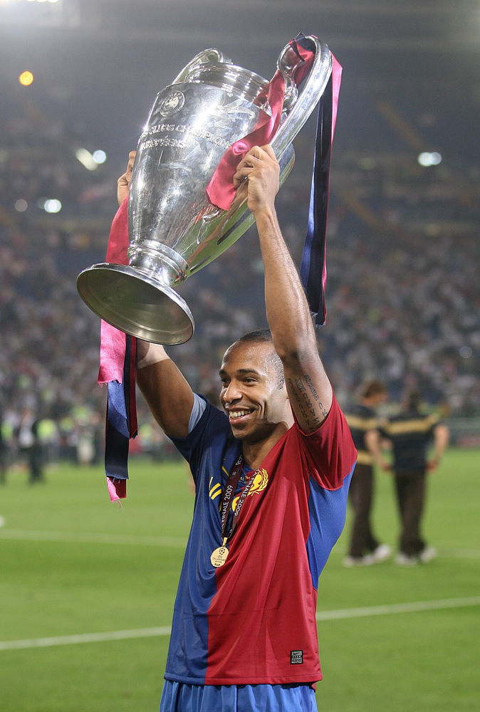 Footballer of the Year 2003, ’04 & ’06: Thierry Henry, Arsenal ...