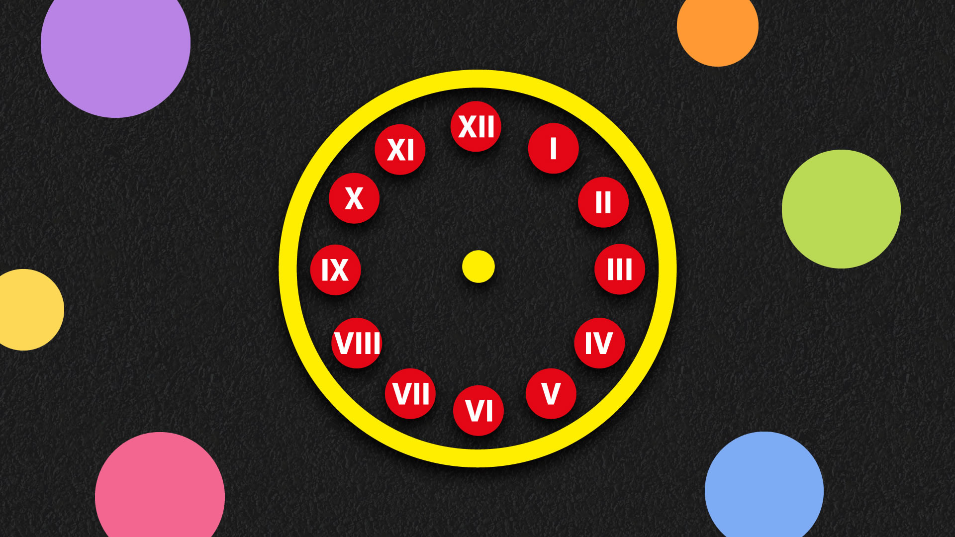 Roman Numerals Clock