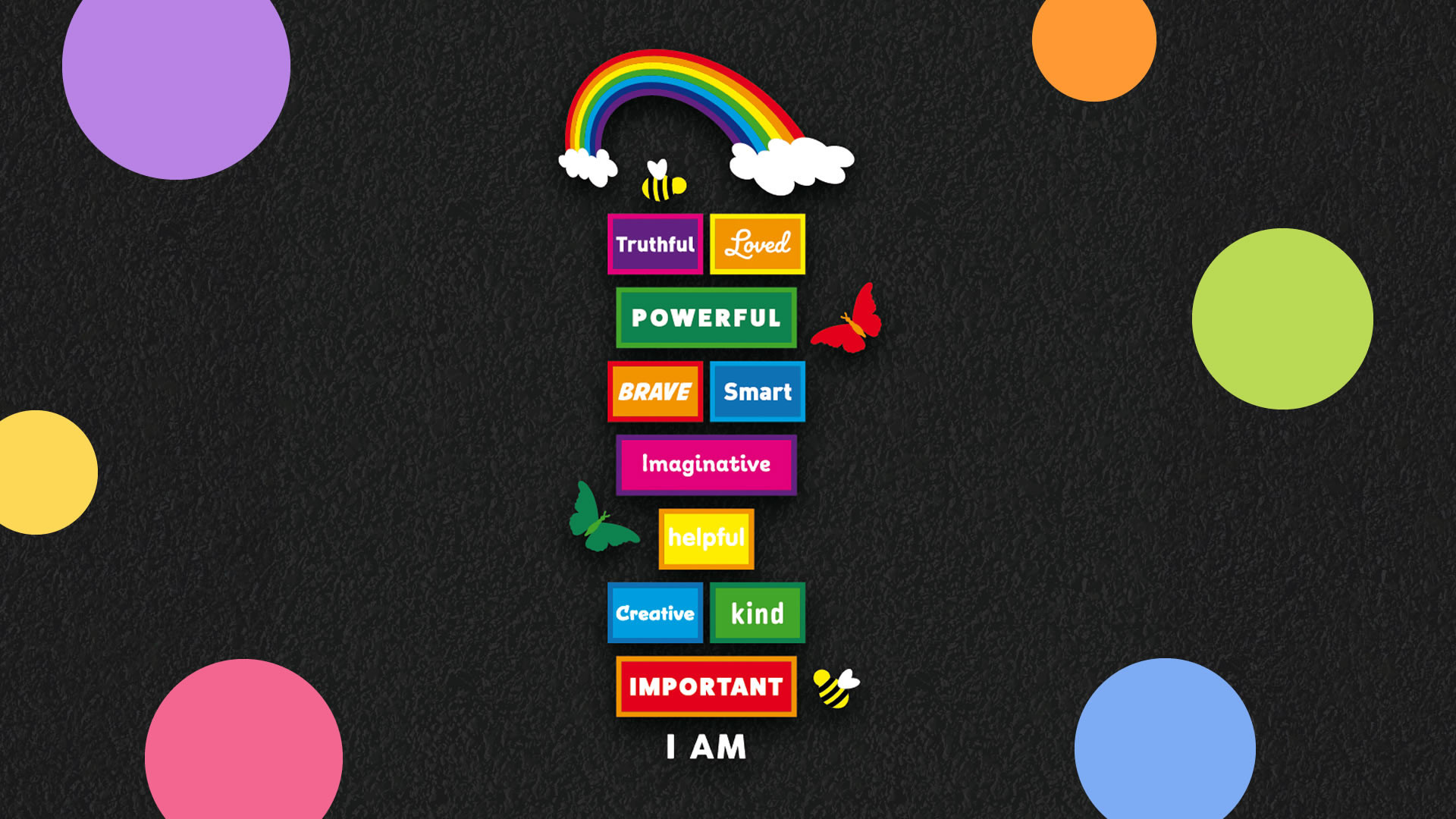 Bee Positive Hopscotch