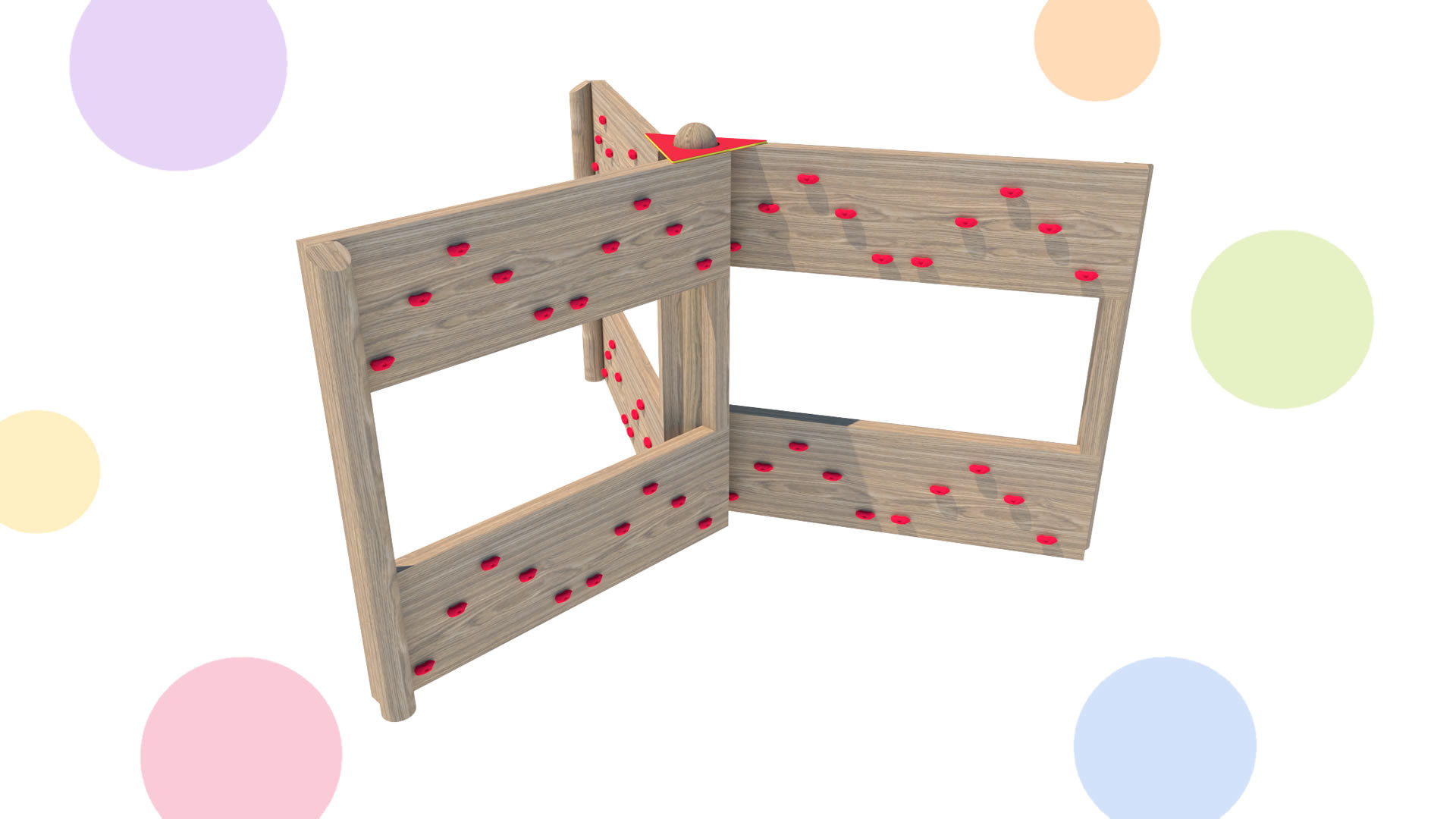 Triple Traverse Wall