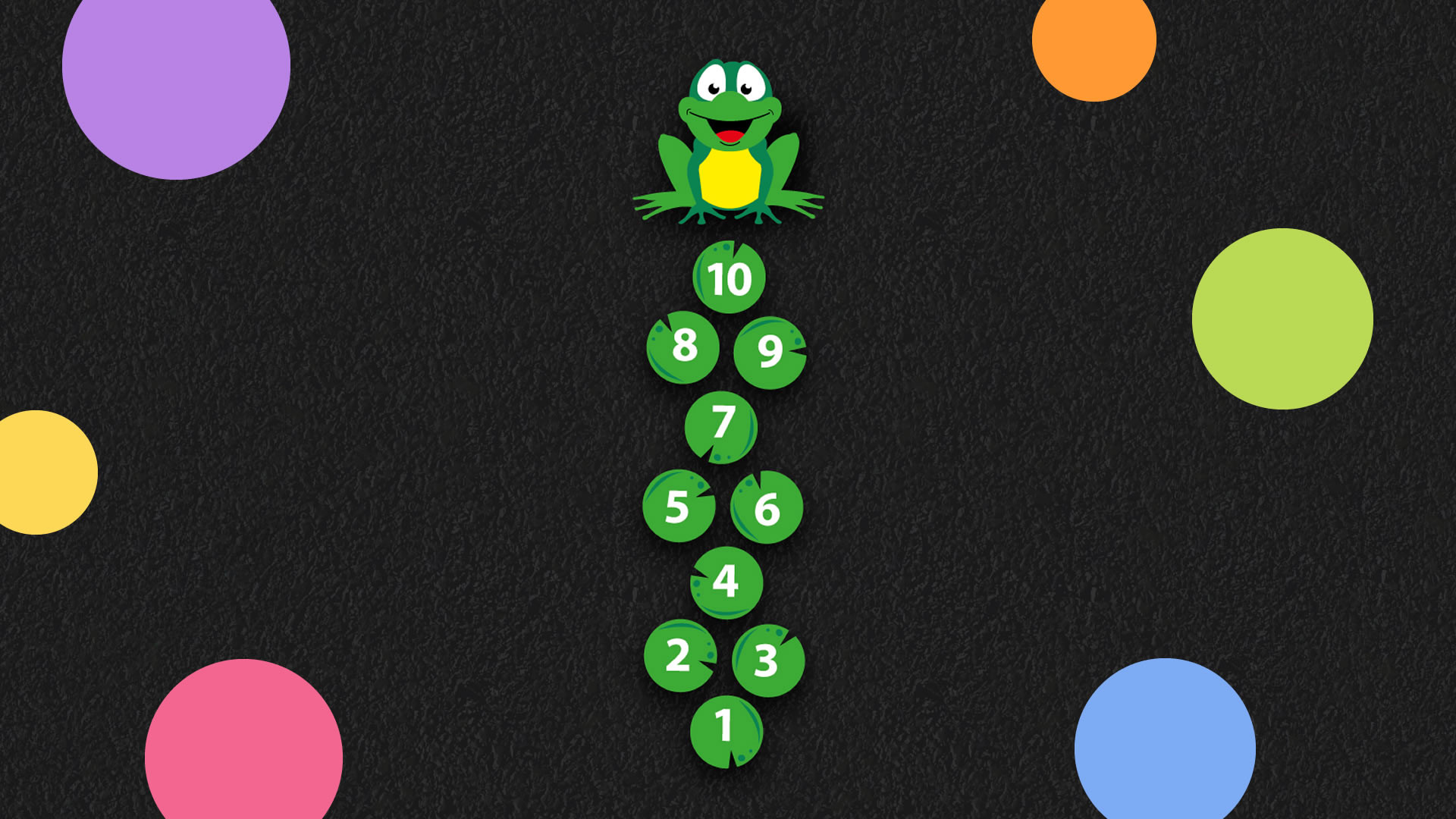 Frog Hopscotch