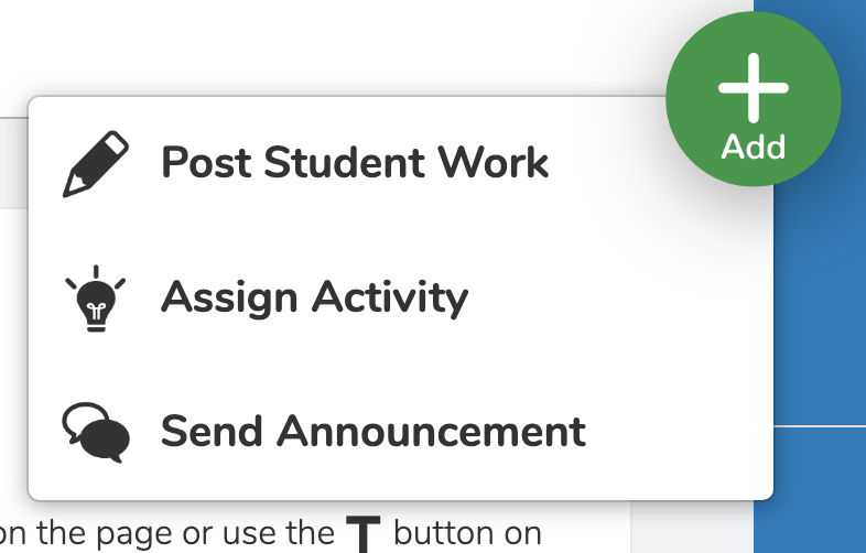 Seesaw Activity Posts
