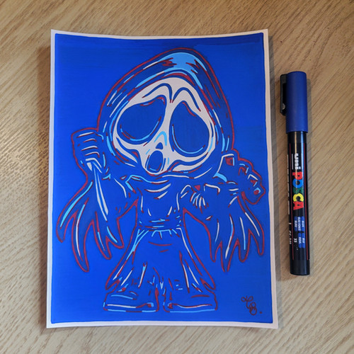 Scream Mini. | tb-illustration