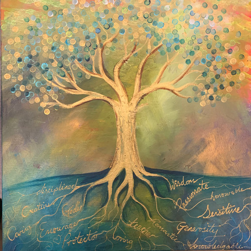Psalm 1 tree | Helen Yousaf Art