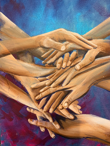 All hands on deck! | Helen Yousaf Art