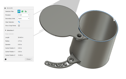 9.5"stack cap custom lot | fusedincarbon
