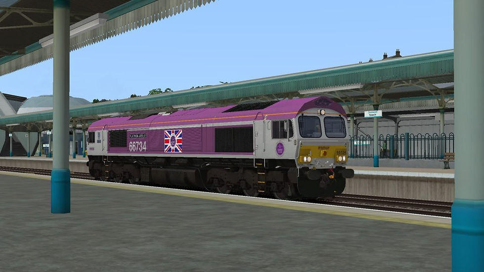 Class 66 Royal Purple | BLS Site