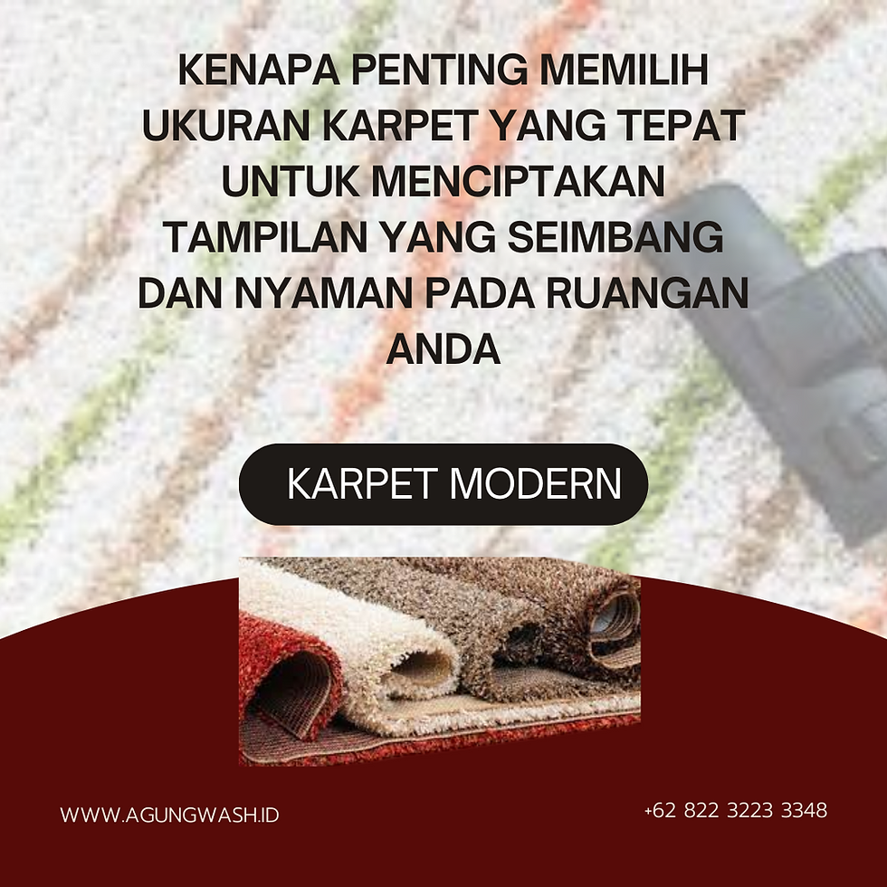 Jangan Salah Pilih! Kenali Ukuran Ambal Jumbo yang Sesuai untuk Rumah Anda