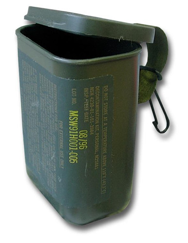 US Army Decontamination Box | Kit Goblin