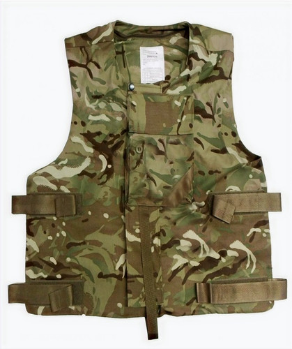 British Army Combat Body Armour ECBA Flak Vest Cover, MTP | Kit Goblin