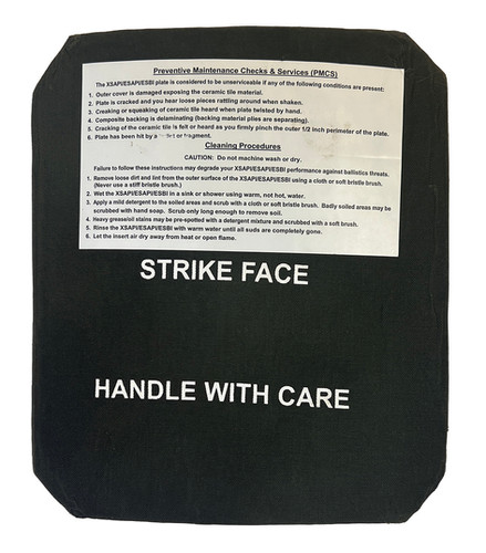 7"x8" | Ceradyne Level IV ESBI Ballistic Side Armor Plate | Catalyst Surplus
