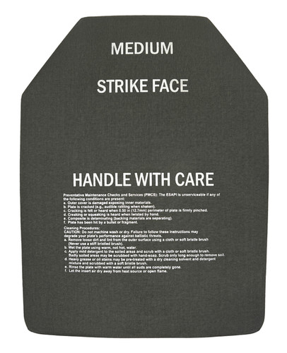 Level IV+ Revision J ESAPI Ballistic Armor Plate | Multi Curve ...