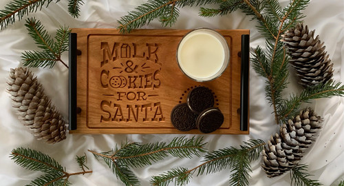 Santa Trays | Bark Crafters