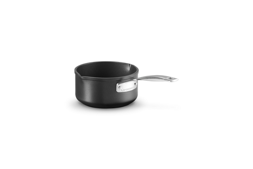Le Creuset Non Stick Milk Pan 16cm Black | APPLIANCESMALTA