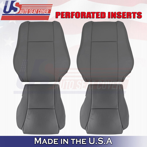 2004-2008 Toyota Camry Solara Driver/Passenger Set Leather seat covers ...