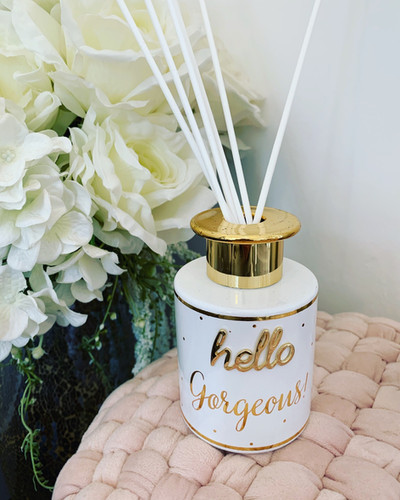 Hello gorgeous 100ml diffuser in fresh linen scent | Stunning Home Decor