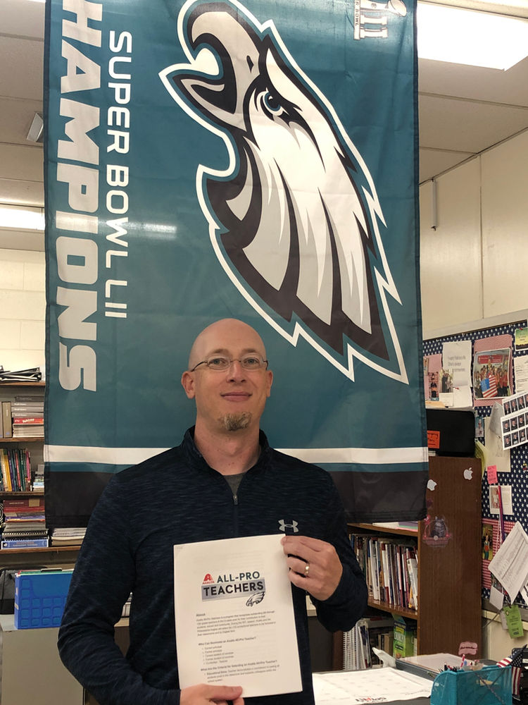 Congratulations, Mr. DeLoche!