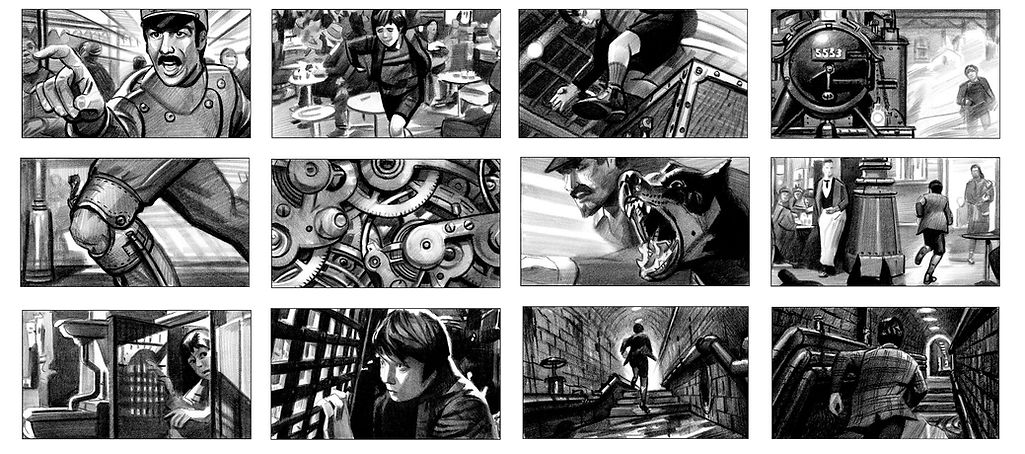 Trailer Storyboards | iainslack