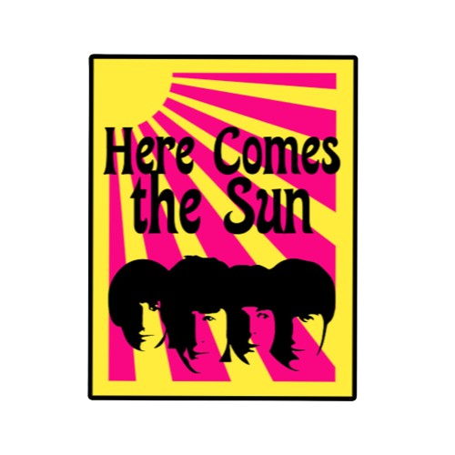 Here Comes The Sun Iron On Decal (1 of 3) | KatieMacCreative