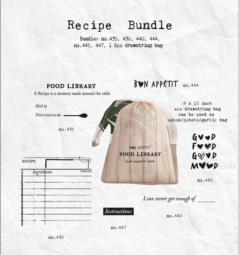 Recipe Bundle | rawmarketshop