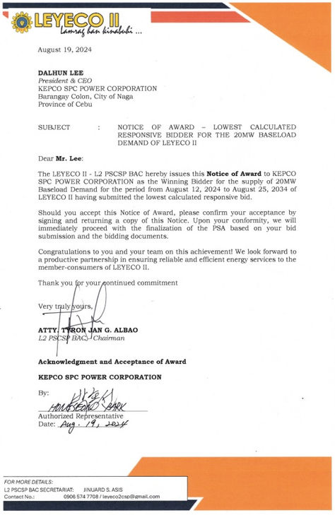 LEYECO II Tacloban City