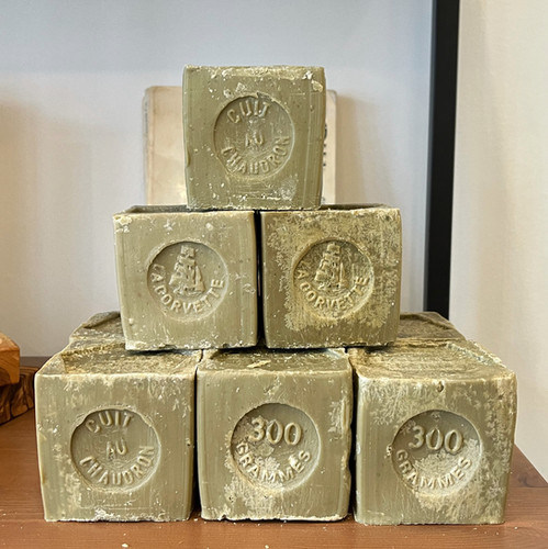 Marseille soap block, 300g | The GreenHouse Ripon
