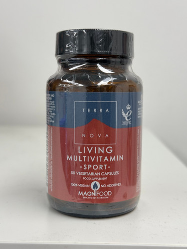 Multivitamin Sport 50 Capsules Terranova | Apex Fitness Ldn