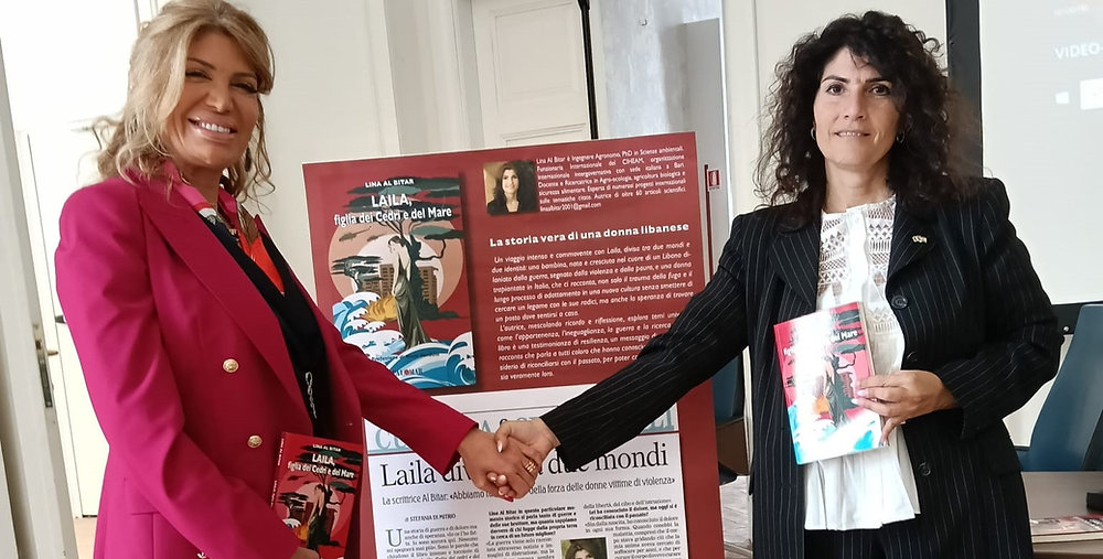 Roma - Ambasciatrice Mira Daher con “Laila figlia dei cedri e del mare”
