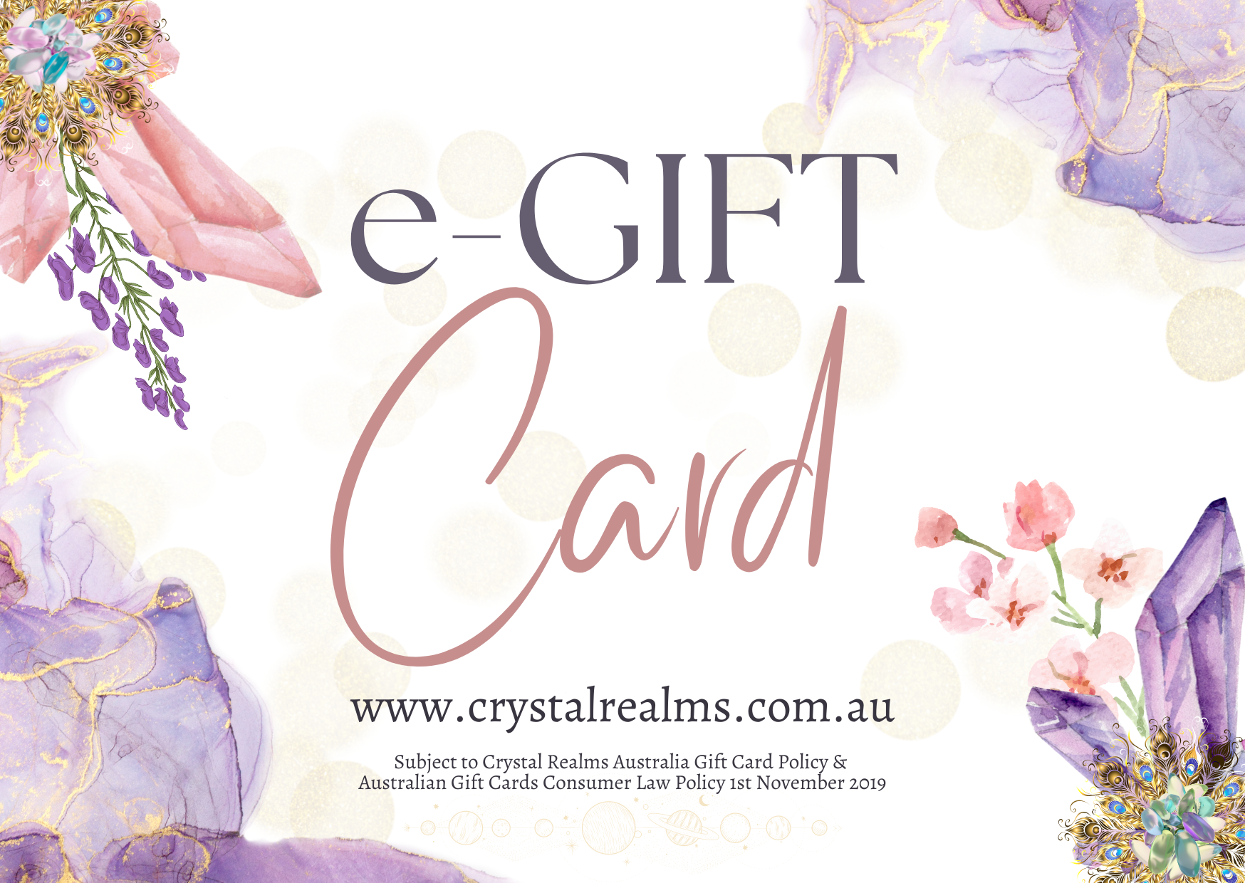 Gift Card | Crystal Realms