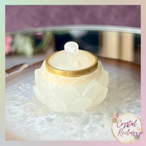 Lotus Hanfu Traditional Luminus Pot | Crystal Realms