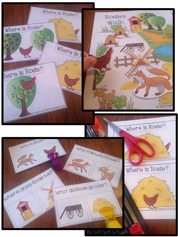 Learning Activities with "Rosie's Walk"