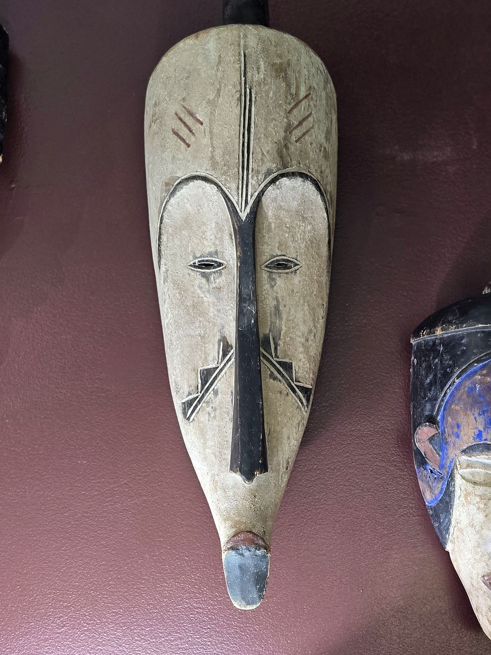 Hand Carved Bamileke Mask | GlassBoat