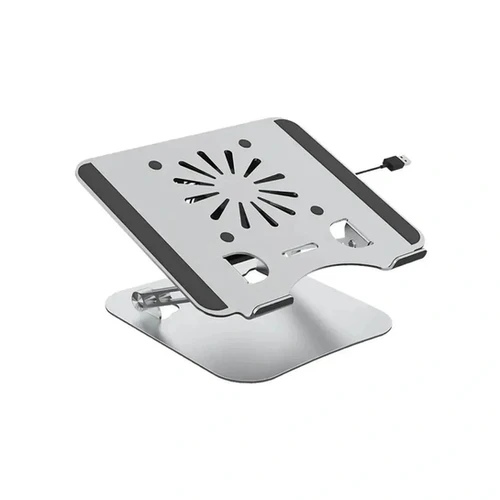 Base metálica para laptop con ventilador HX-ZJ24 | Tecno Gadget SV