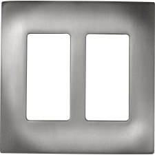 Control4® 2 Gang Faceplate - Matte Stainless | Denver Audio Video