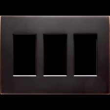 Control4® Contemporary 3 Gang Faceplate - Venetian Bronze | Denver ...