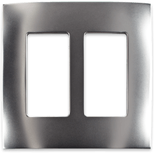 Control4® 2 Gang Faceplate - Satin Nickel | Denver Audio Video