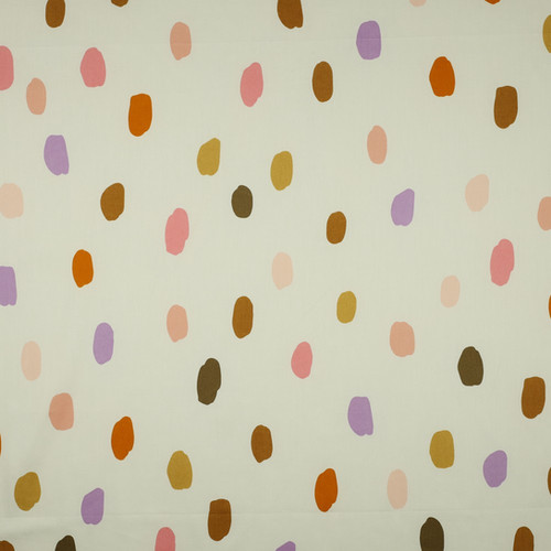 Cotton Satin Summer Spot - off white | SewBo