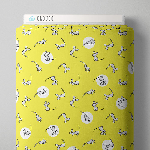 Goodnight Moon Mouse YellownCloud 9 | SewBo