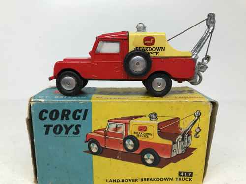 CORGI ORIGINAL ISSUE 417 LAND ROVER BREAKDOWN TRUCK | T W Models