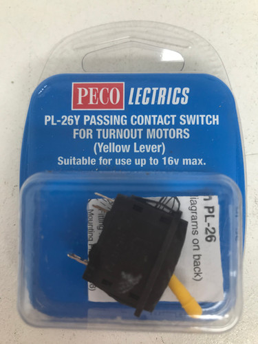PECO OO GAUGE N GAUGE PL-26Y POINT MOTOR OPERATING SWITCH | T W Models