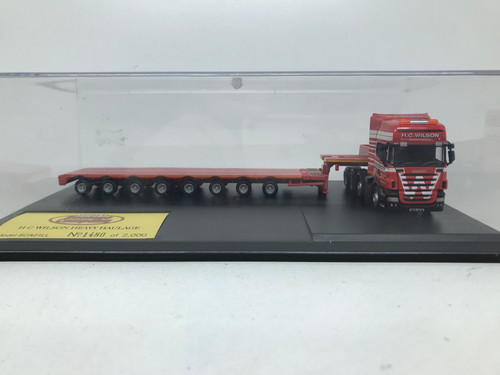 OXFORD 1:76 SCALE OO GAUGE SCA01LL SCANIA R 8x4 + WILSON LOW LOADER | T ...
