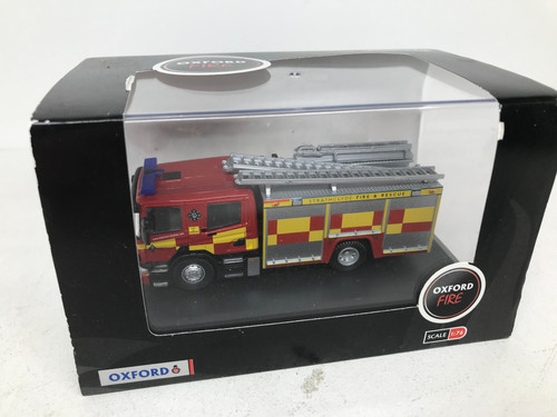 OXFORD 1:76 SCALE OO GAUGE 76SFE006 SCANIA STRATHCLYDE FIRE ENGINE | T ...
