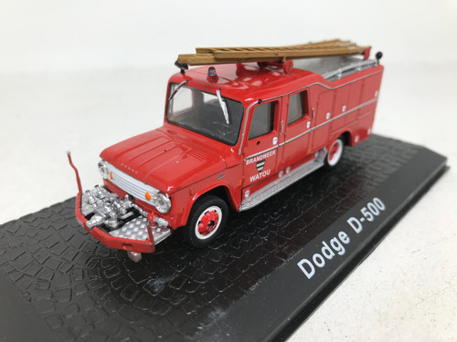ATLAS EDITIONS 1:76 OO SCALE DODGE D-500 FIRE ENGINE | T W Models