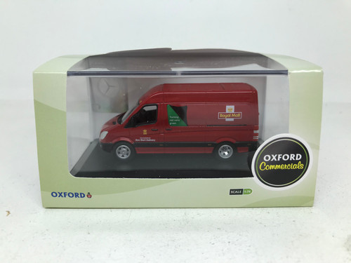 OXFORD 1:76 SCALE OO GAUGE 76MSV003 MERCEDES SPRINTER VAN ROYAL MAIL ...