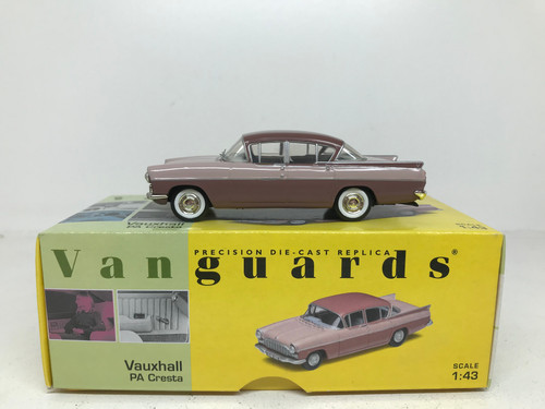 VANGUARDS 1:43 SCALE DIECAST VAUXHALL PA CRESTA | T W Models