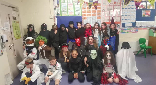 Ms Bryant & Fifth Class have been busy working on their group dramas ...