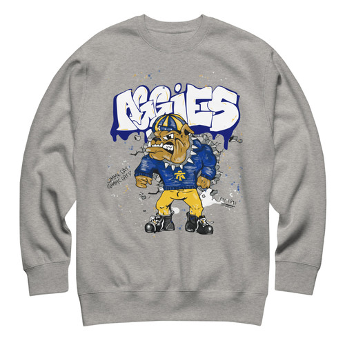 Aggies en Grafitti II (NCAT) Sweatshirt | Portfolio