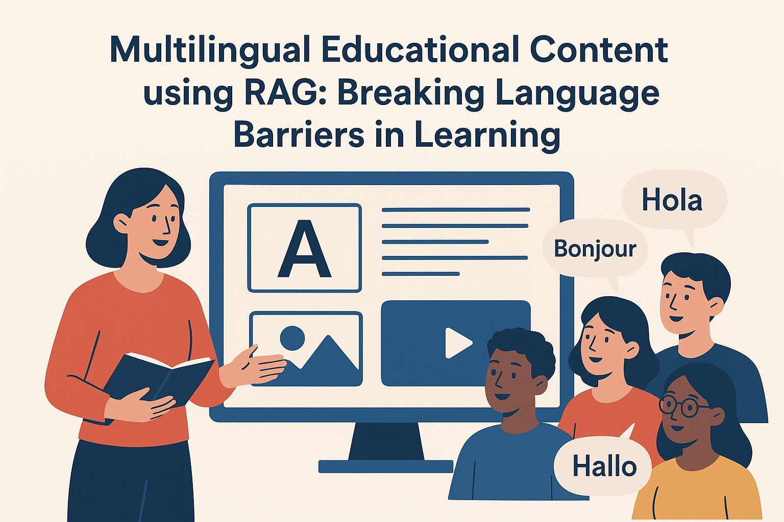 Multilingual Educational Content using RAG: Breaking Language Barriers ...