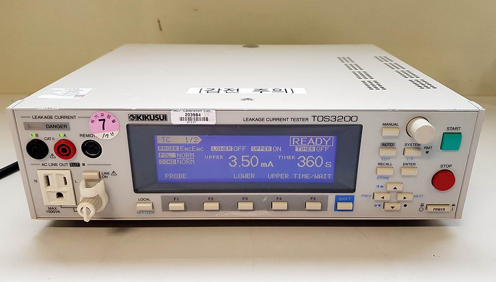 Kikusui TOS3200 Leakage current tester | rescience